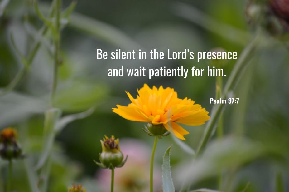 Psalm 37:7 – Aji's Home