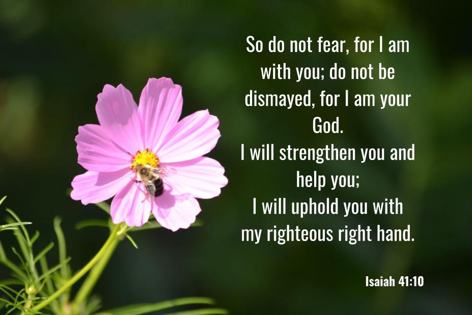 Isaiah 41:10 – Aji's Home