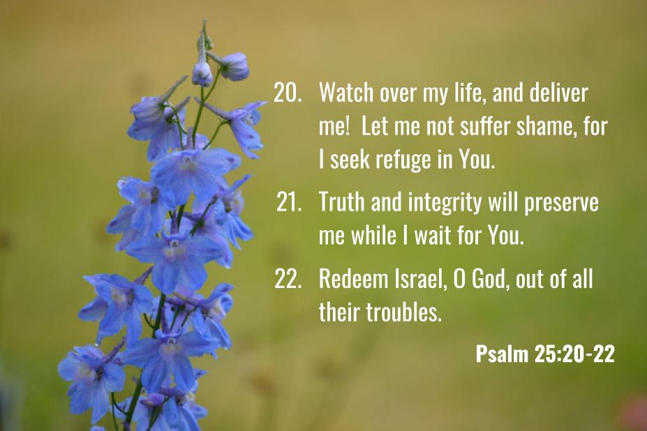 July Bible Verses – Aji's Home